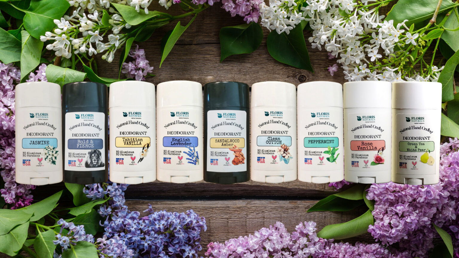 Switching from Commercial Deodorants to All-Natural Deodorants - Floris ...